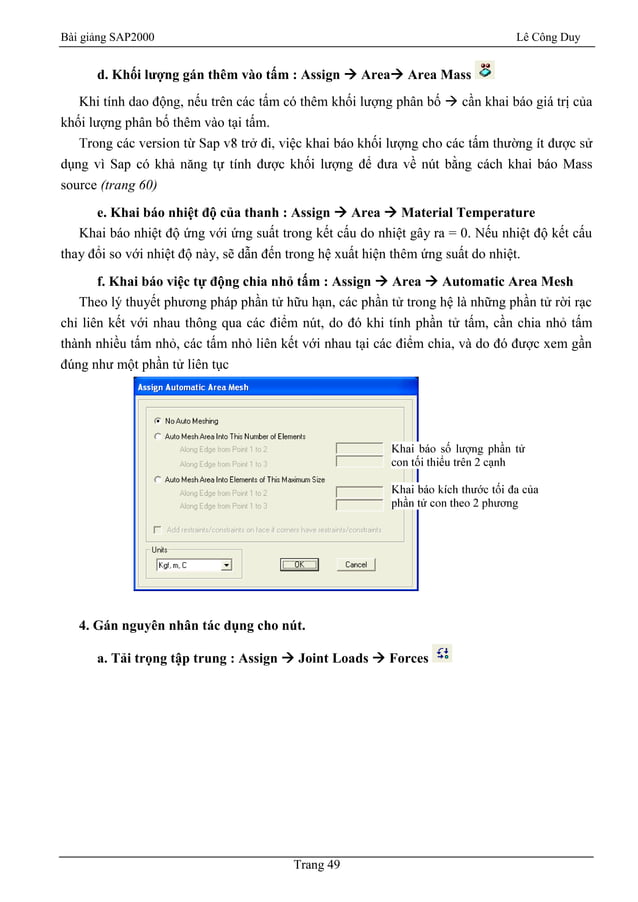 Baigiangsap ung dung trong ket cau1 | PDF