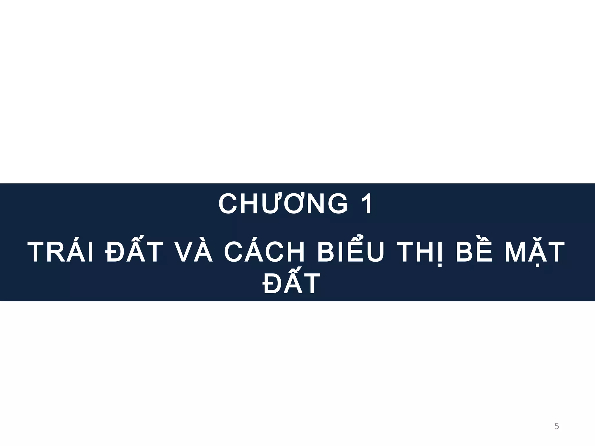 Bai giang trac dia dai cuong bk | PPT