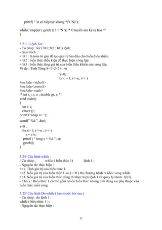 Bai giangtrenlop | PDF