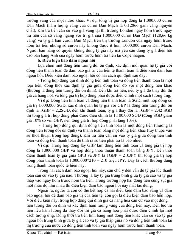 Bai giang ttqt | PDF