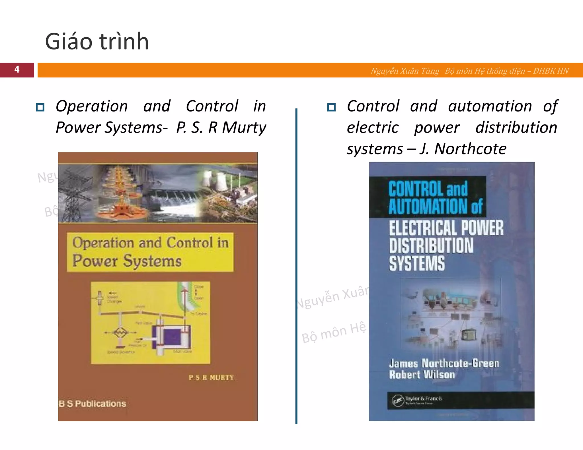 Bai giang tu dong hoa trong he thong dien 21 11-2011 | PDF