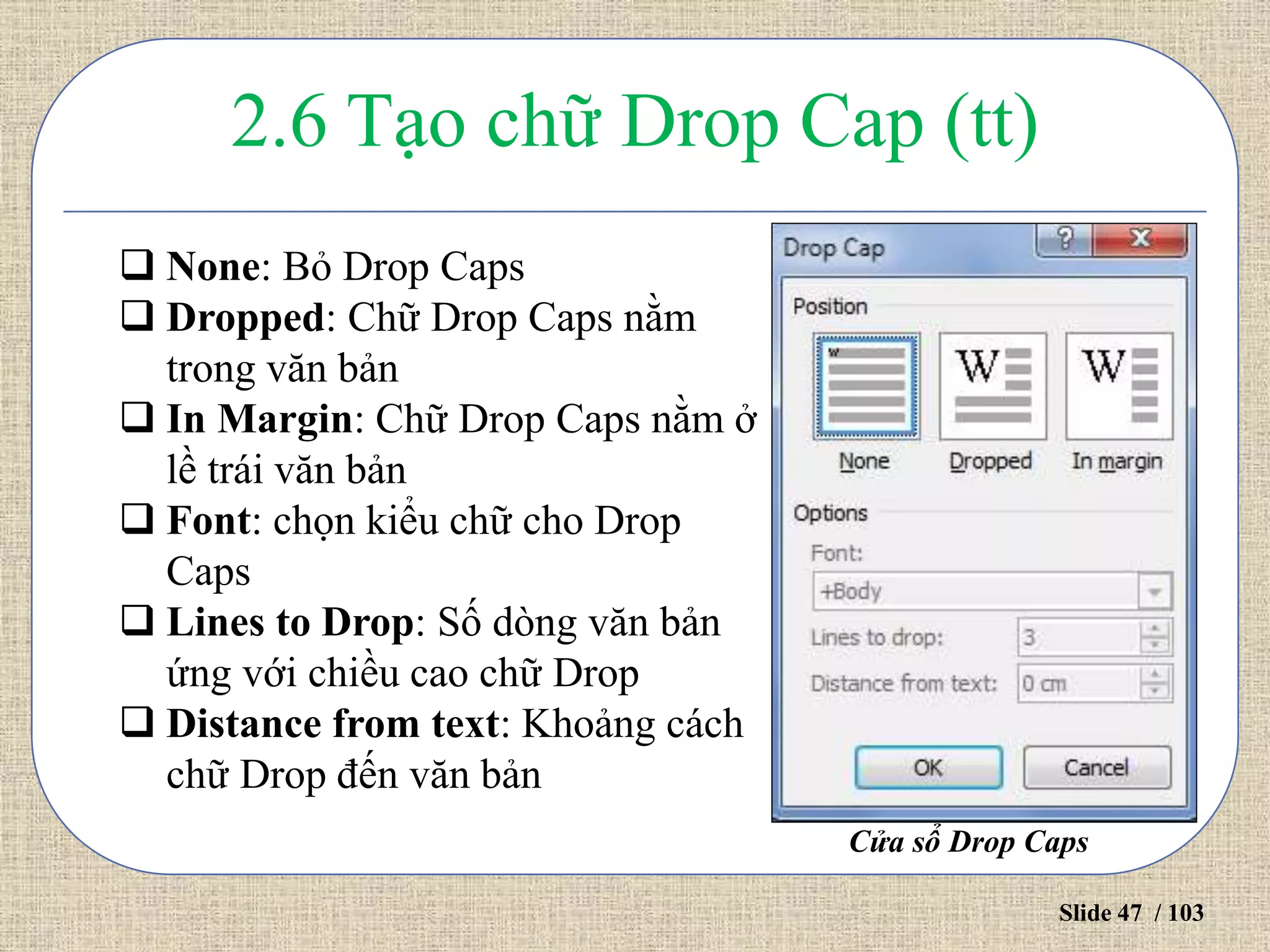 Bai giang Word 2010 TIn hoc Van phong.pptx