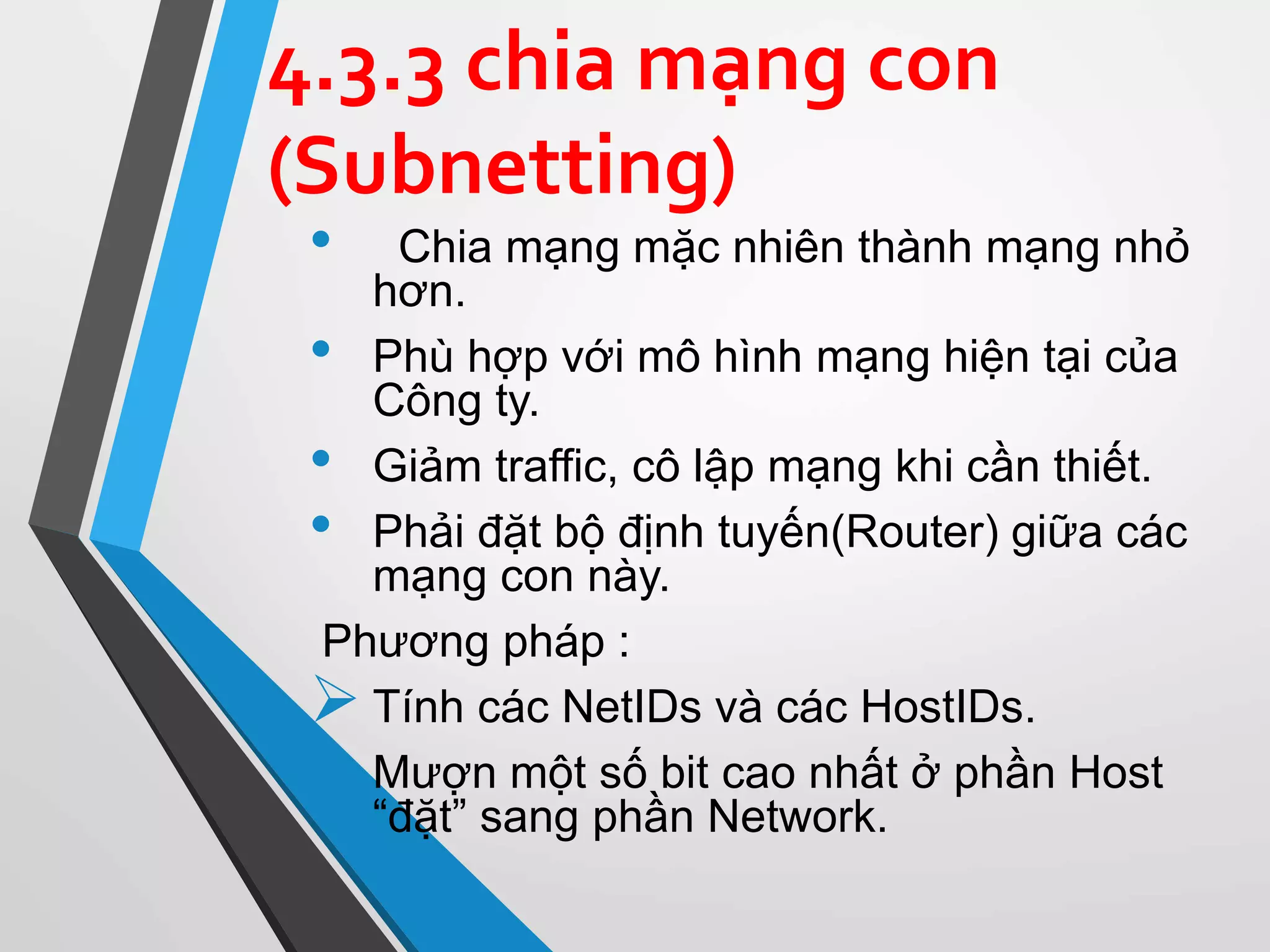 chương 4 - TCP/IP - mạng máy tính | PPTX