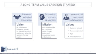 Baikowski corporate presentation - English | PPT