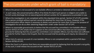 Bail In India 2019 PPT - LAW India Bail | PPTX