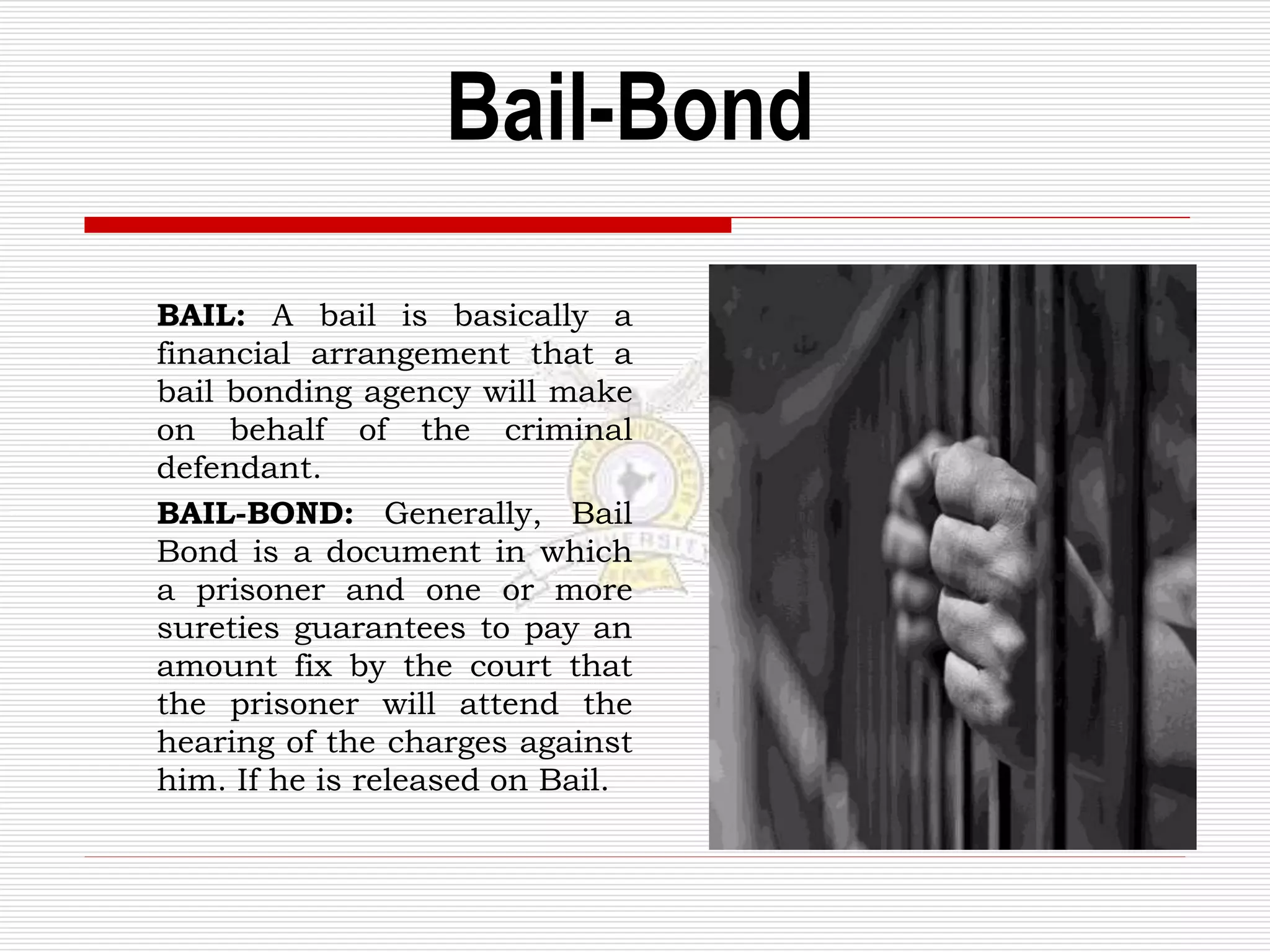 Bail-bond | PPTX