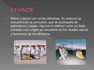 Bailes afrocolombianos | PPTX