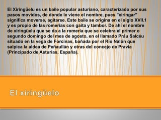 Bailes populares asturianos | PPTX