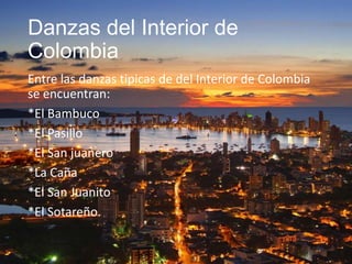 Bailes típicos de colombia | PPTX