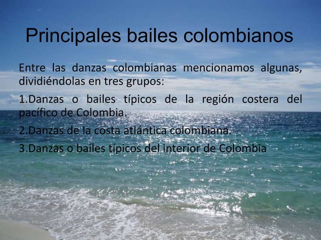 Bailes típicos de colombia | PPTX