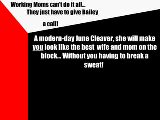 Bailey advertisement | PPT