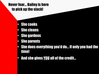 Bailey advertisement | PPT