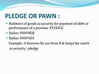 Bailment | PPTX