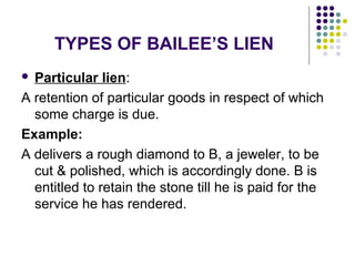 Law of Bailment | PPT