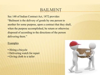 Bailment & pledge | PPTX