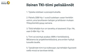 Business Arena Iloinen TKI-tiimi | PDF