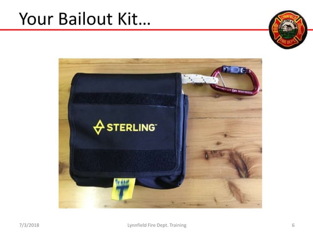 Bailout kit 062318 (1) | PPTX | First Aid | Injuries
