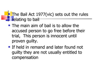 Bail Process | PPT
