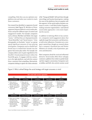 Bain brief putting social media to work | PDF
