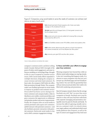 Bain Brief: Putting social media to work | PDF | Social Networking ...