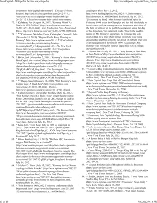 BAIN CAPITAL (Wikipedia) | PDF