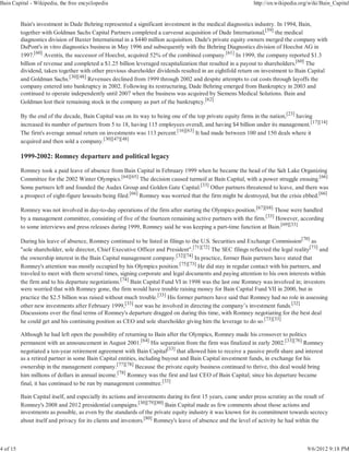 BAIN CAPITAL (Wikipedia) | PDF | Private Equity | Business Banking ...