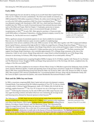 BAIN CAPITAL (Wikipedia) | PDF