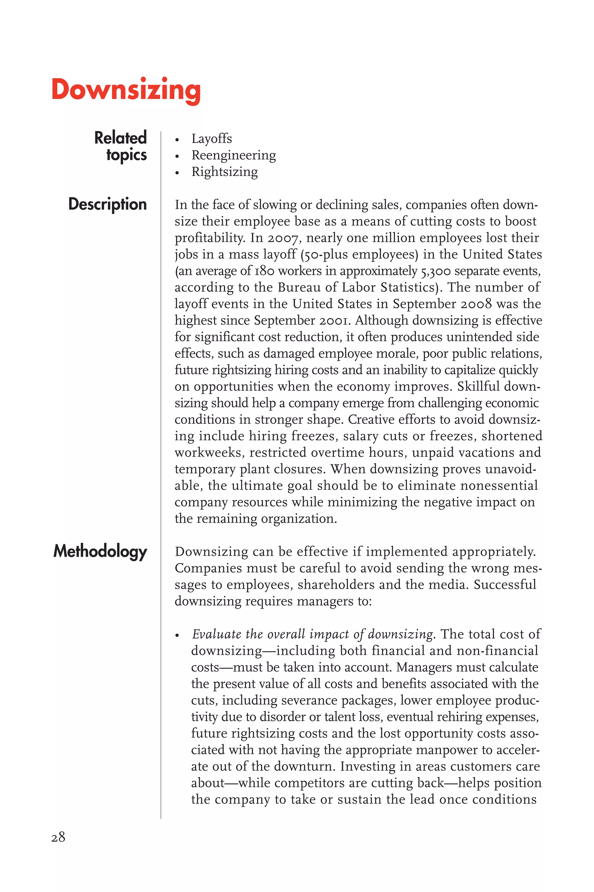 Bain management tools_2011 | PDF