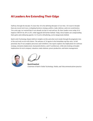 Bain & Company 2025 Technology - Insights | PDF