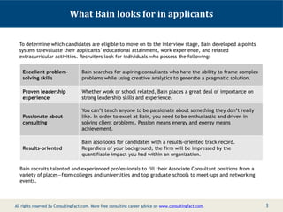 Bain Resume Sample | PPTX