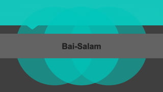 Bai salam and istisna | PPT