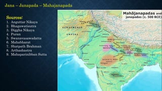 Political condition during 6th cen. BCE (Mahajanapada & Janapada) | PPTX