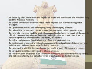 Basic Features of the Constitution Of India | PPT