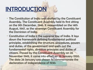 Basic Features of the Constitution Of India | PPT