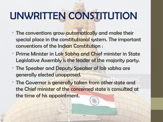Basic Features of the Constitution Of India | PPT