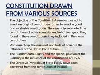 Basic Features of the Constitution Of India | PPT