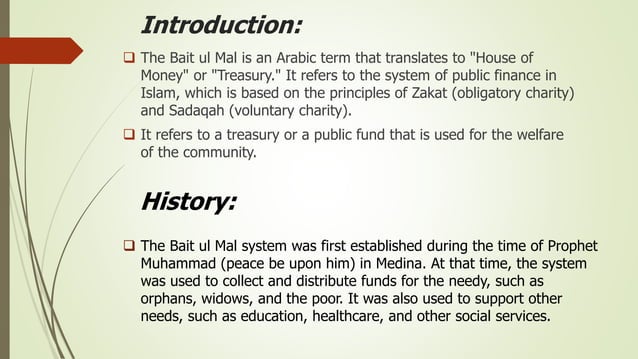 Bait-ul-mal System in Islam.pptx