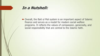 Bait-ul-mal System in Islam.pptx