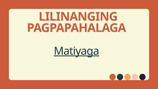 BAITANG 7 pagninilay sa mga isyu ng bayan bilang bahagi ng ...