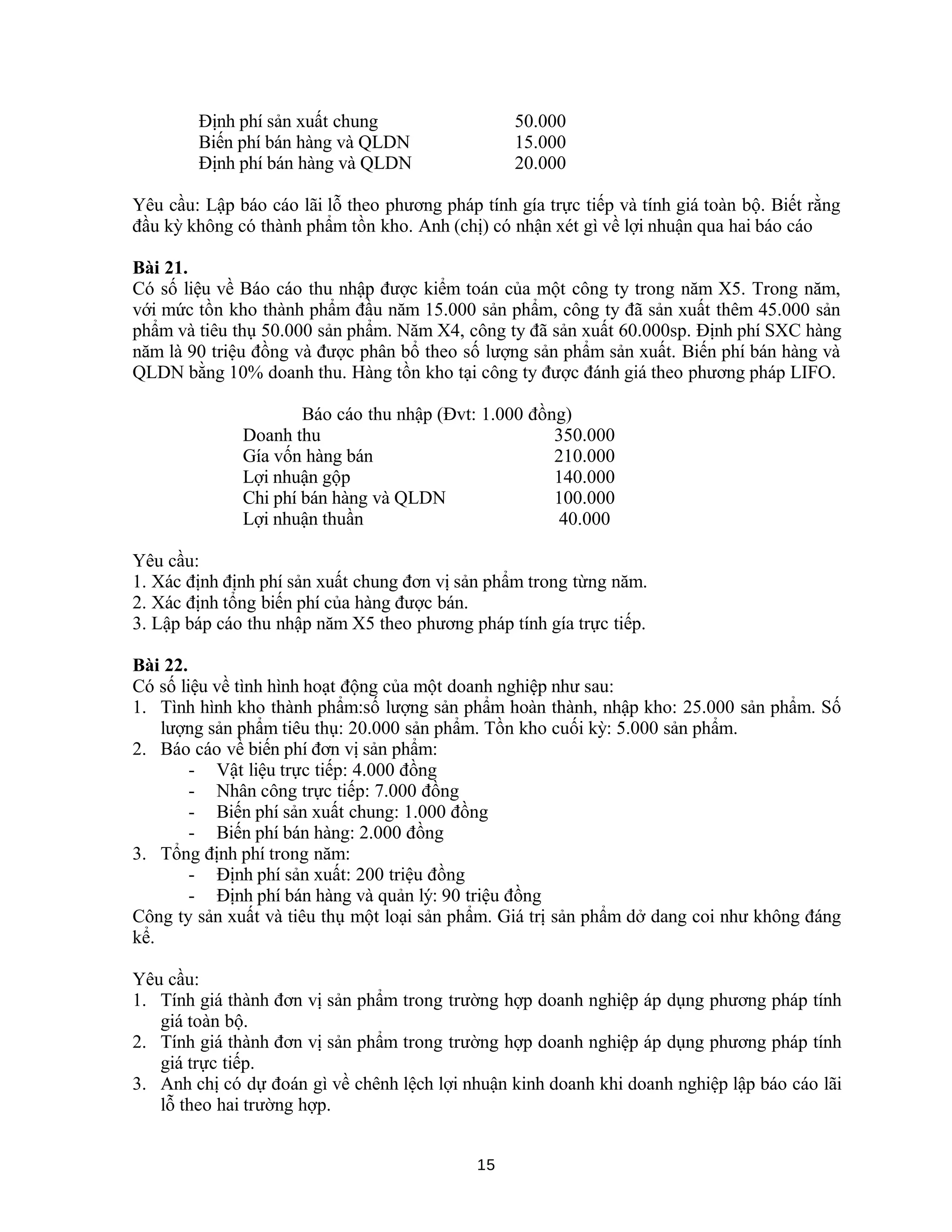 Baitap ke-toan-quan-tri | DOC