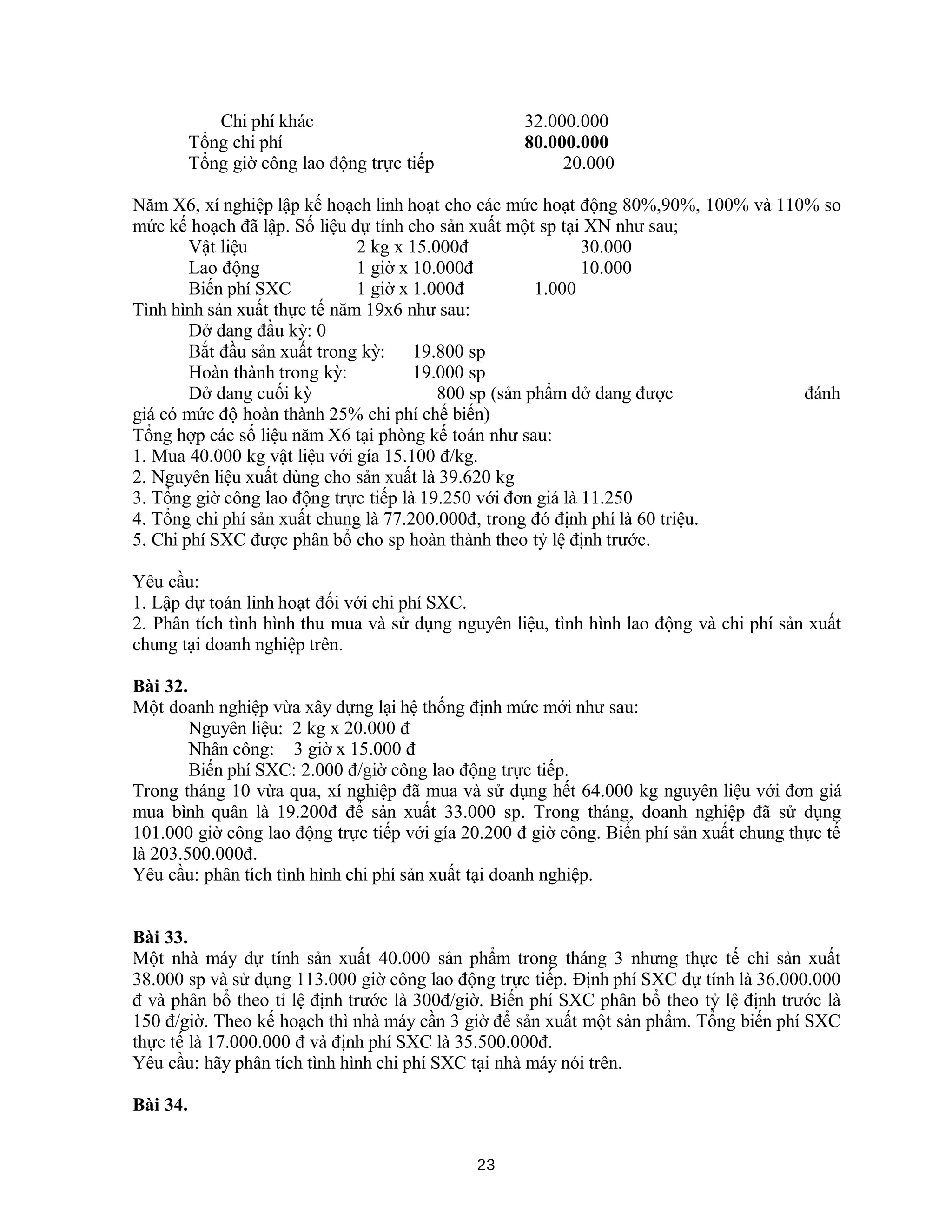 Baitap ke-toan-quan-tri | DOC