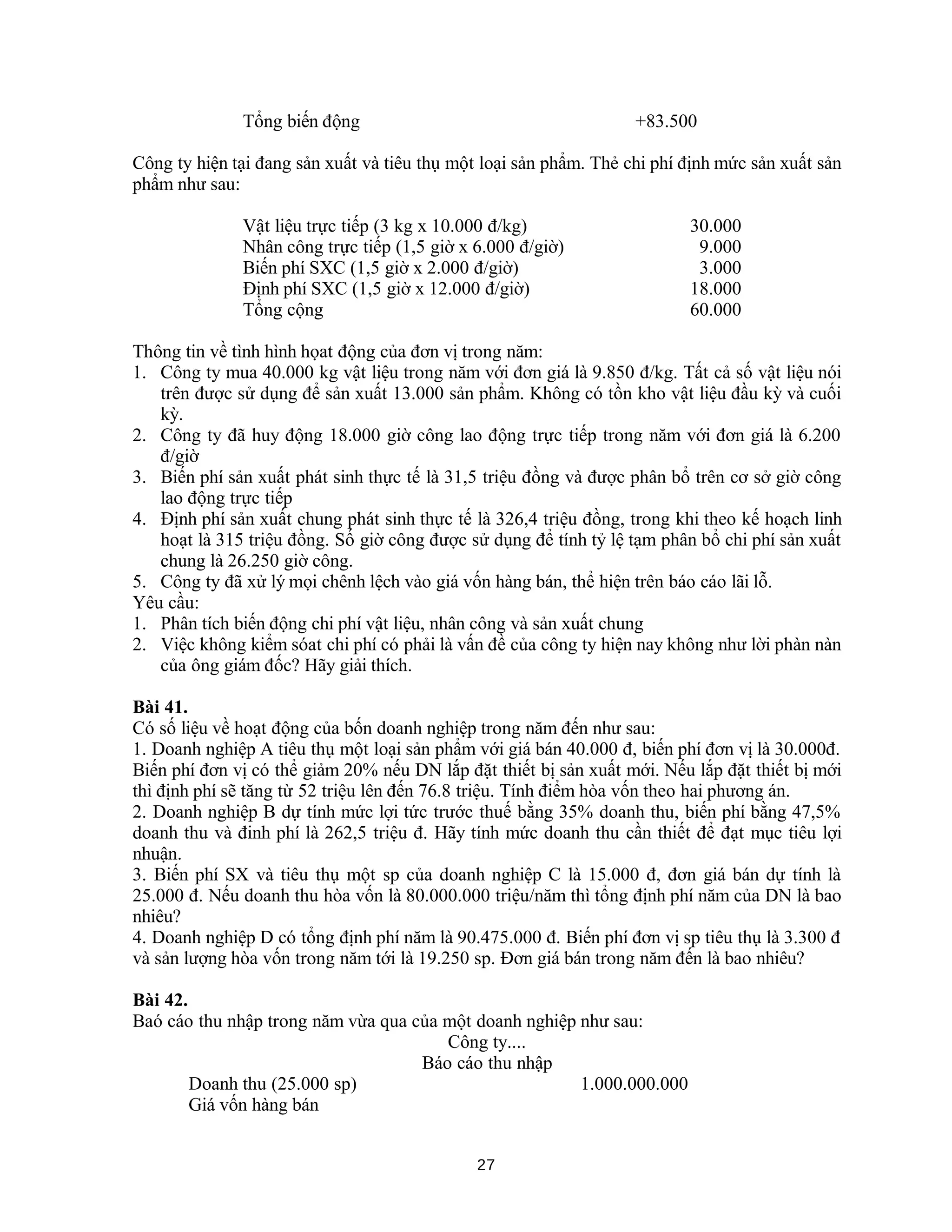 Baitap ke-toan-quan-tri | DOC