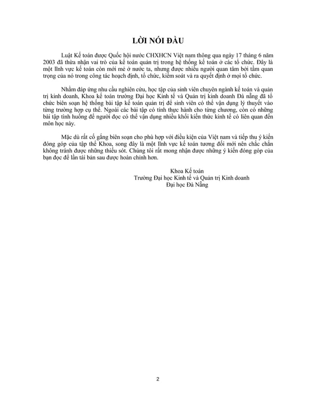 Baitap ke-toan-quan-tri | PDF