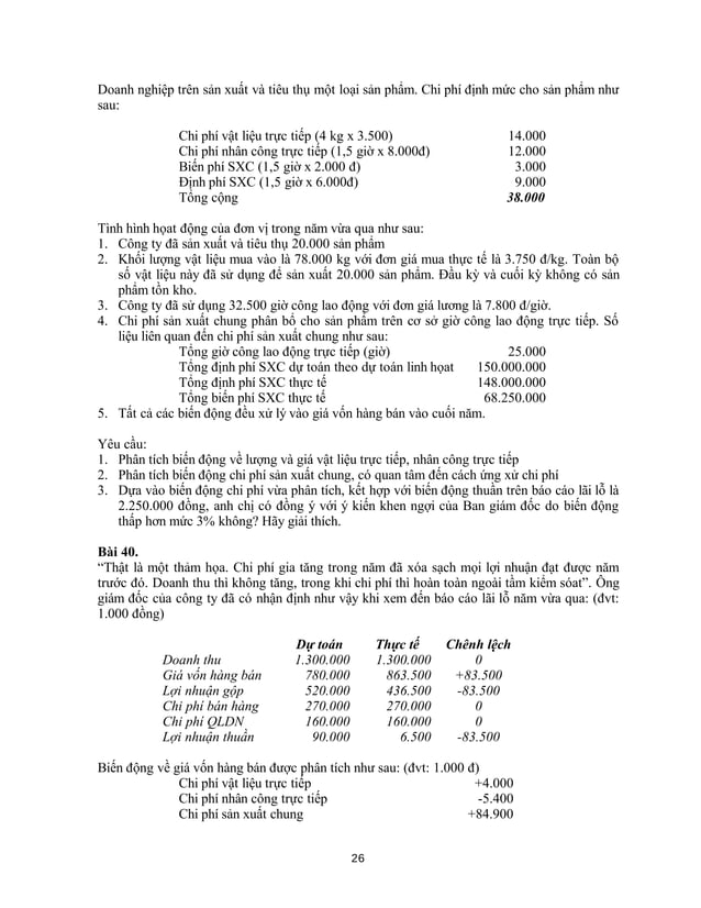 Baitap ke-toan-quan-tri | PDF