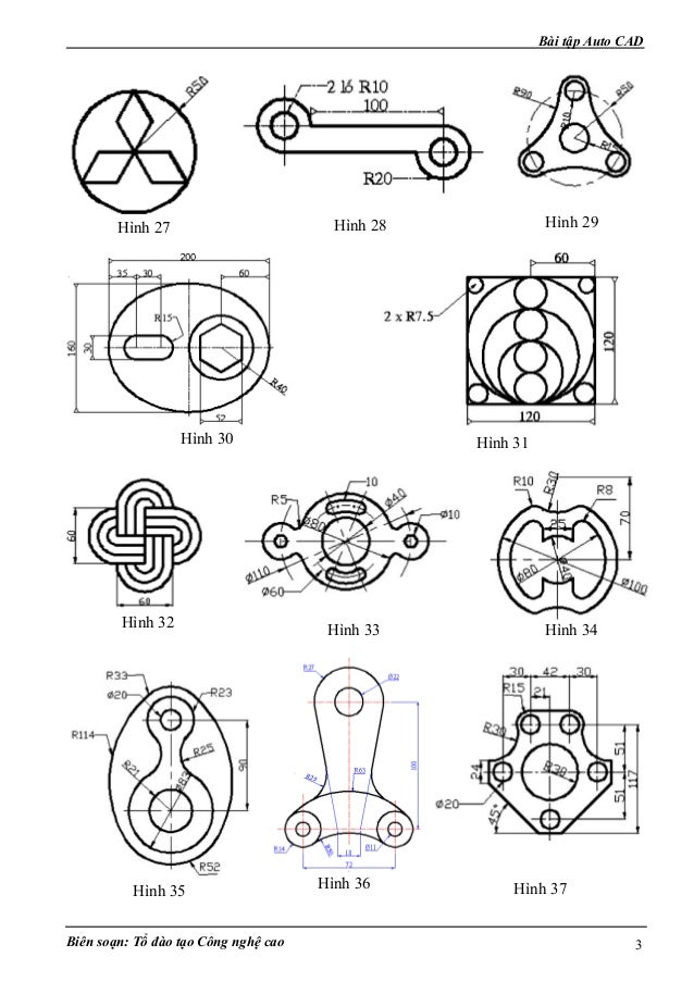Bai tap auto_cad_nang_cao
