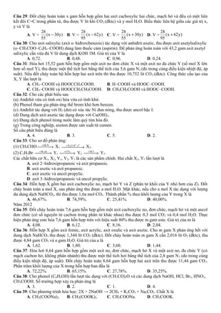 Bai tap axit cacboxylic | DOC