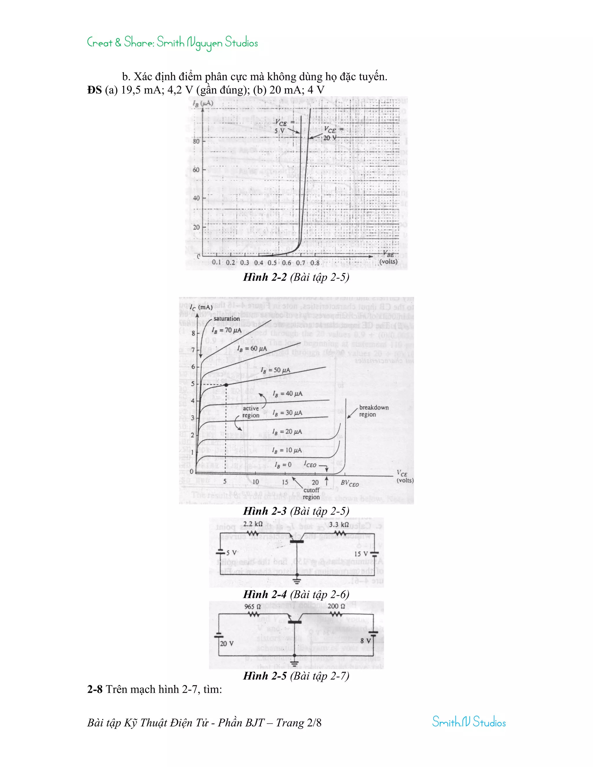 Bai tap bjt 2 smith.n | PDF