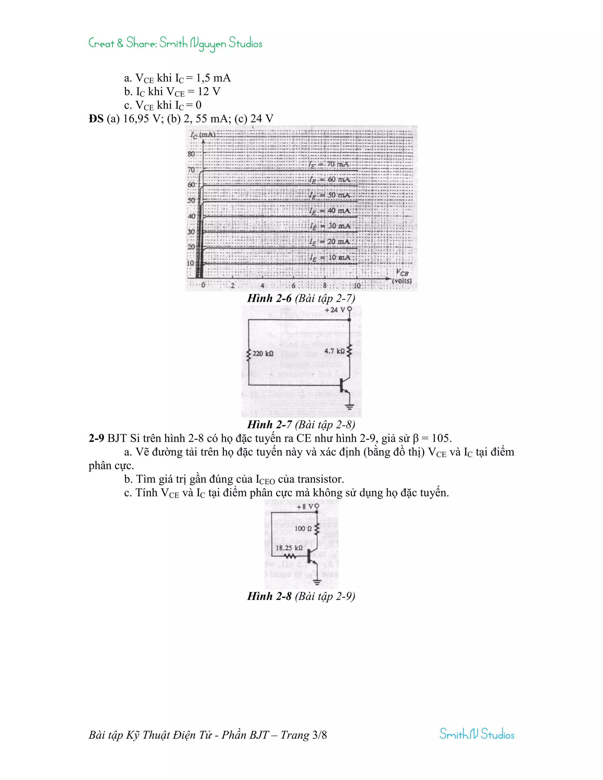 Bai tap bjt 2 smith.n | PDF