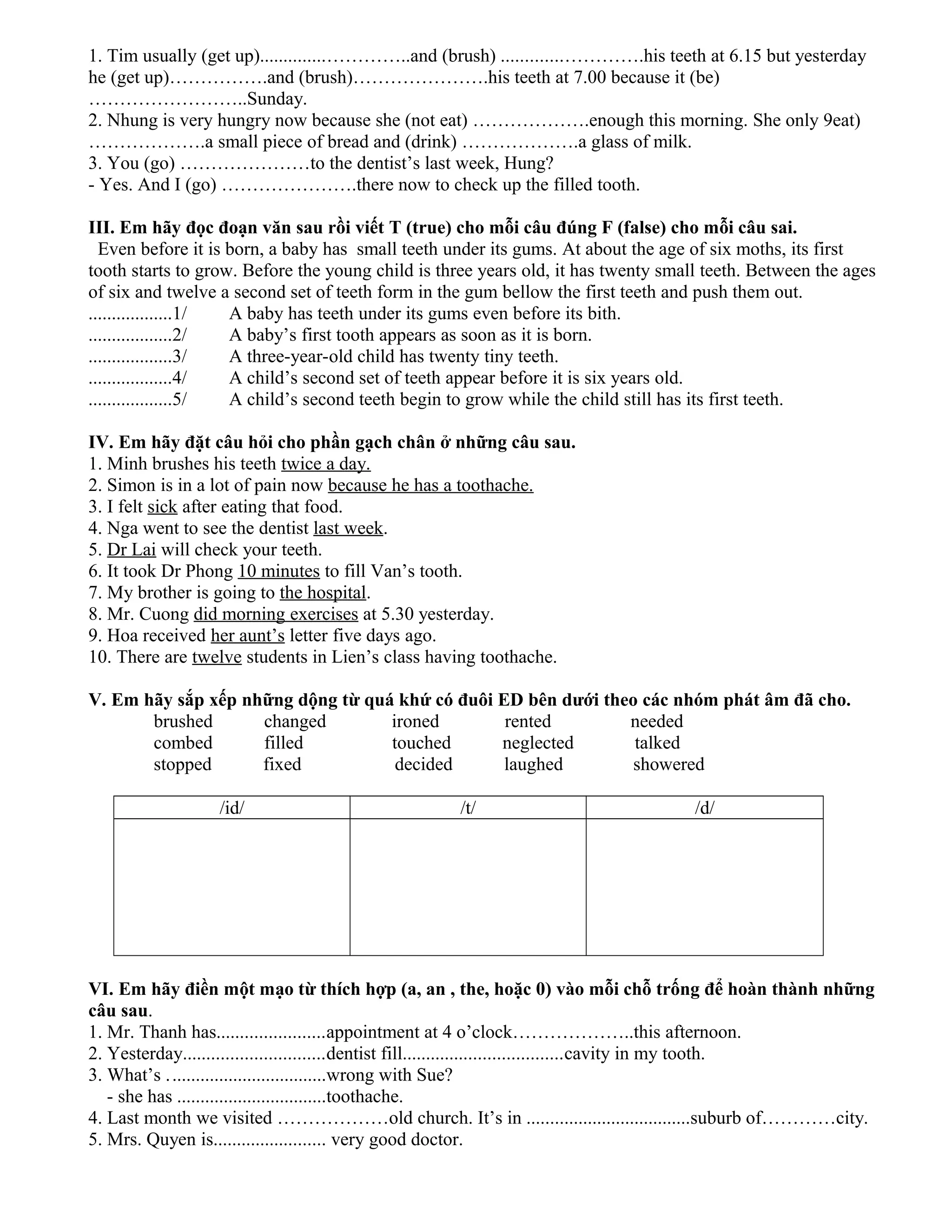 Bai tap bo tro tieng anh lop 7 (1) | PDF