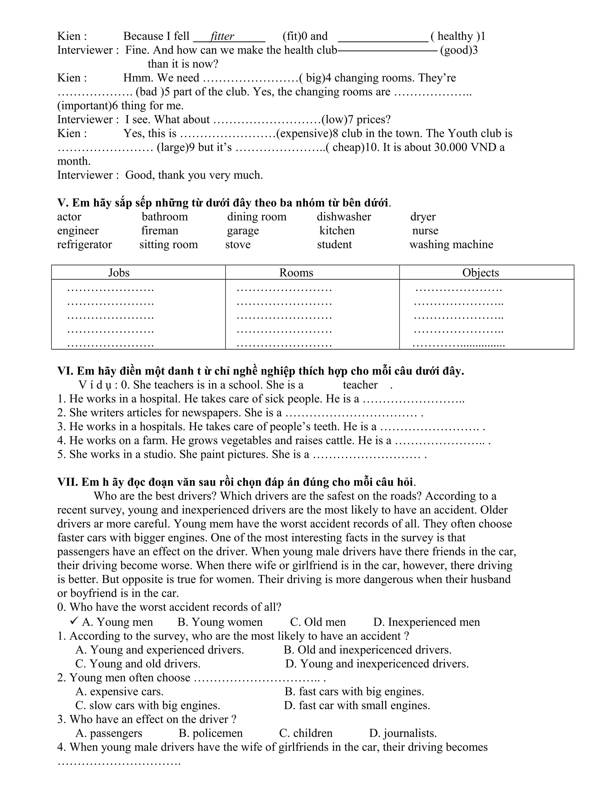 Bai tap bo tro tieng anh lop 7 (1) | PDF